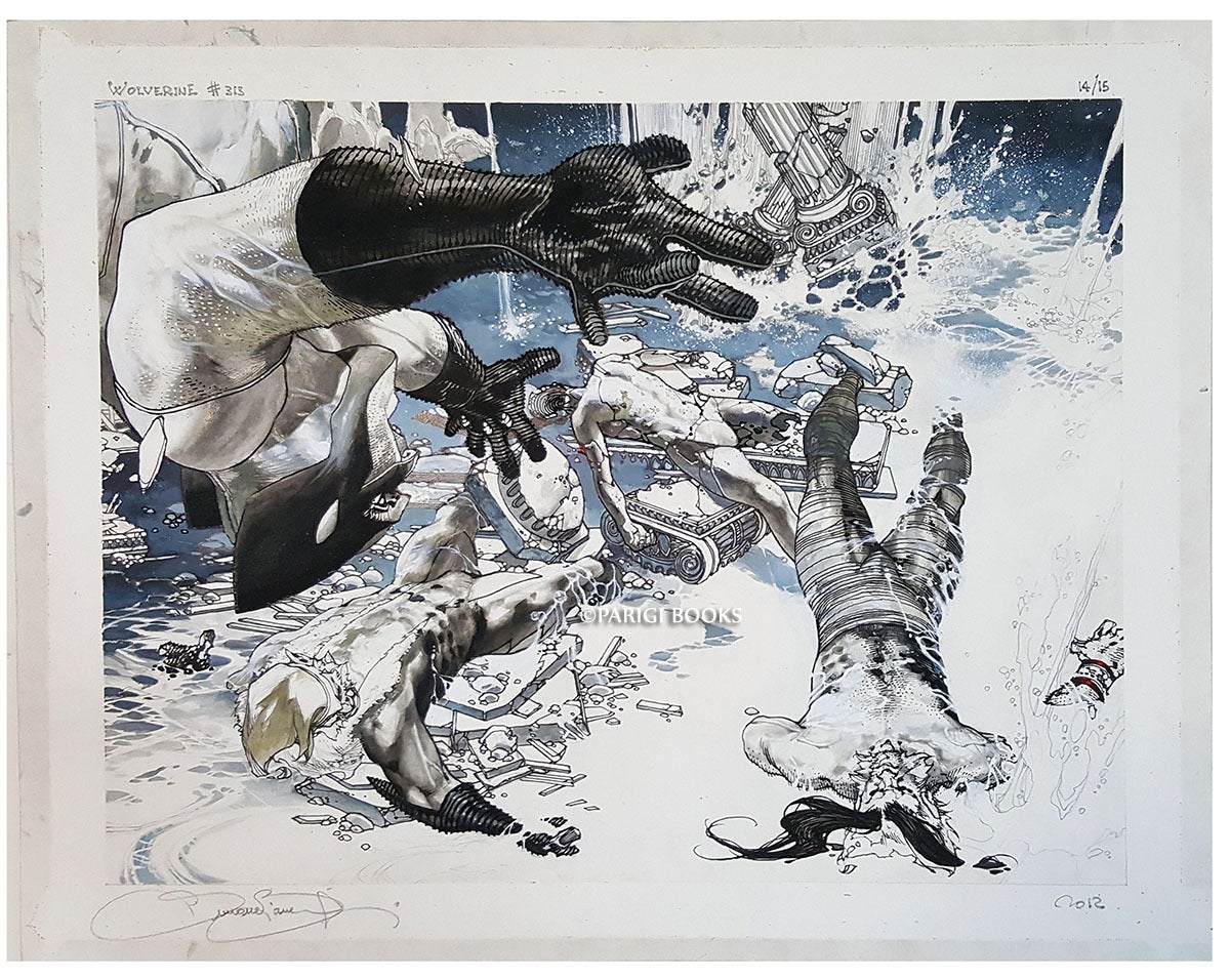 Splash Comic Art